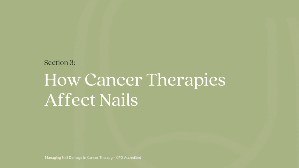 How Cancer Therapies Affect Nails - Polybalm
